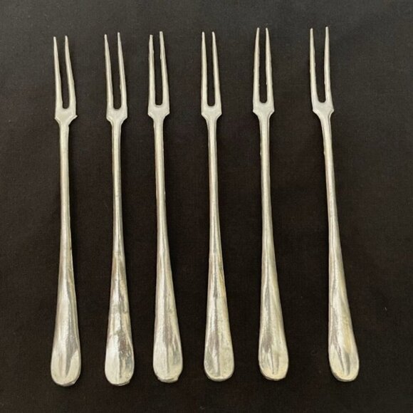 Dining | Vtg Cocktail Forks Set Of 6 Aluminum Made In Germany ...